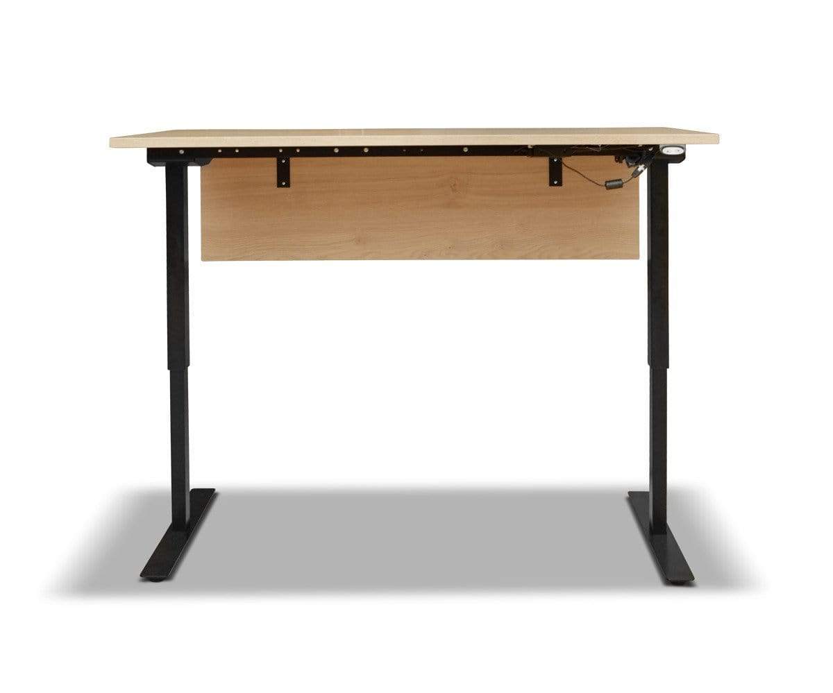 Jensen Sit Stand Desk with Modesty Panel – drinkhint215.com